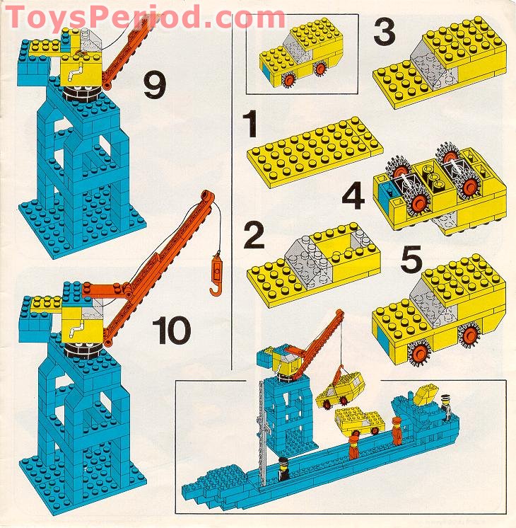LEGO 402-1 Universal Building Set Instructions and Parts List