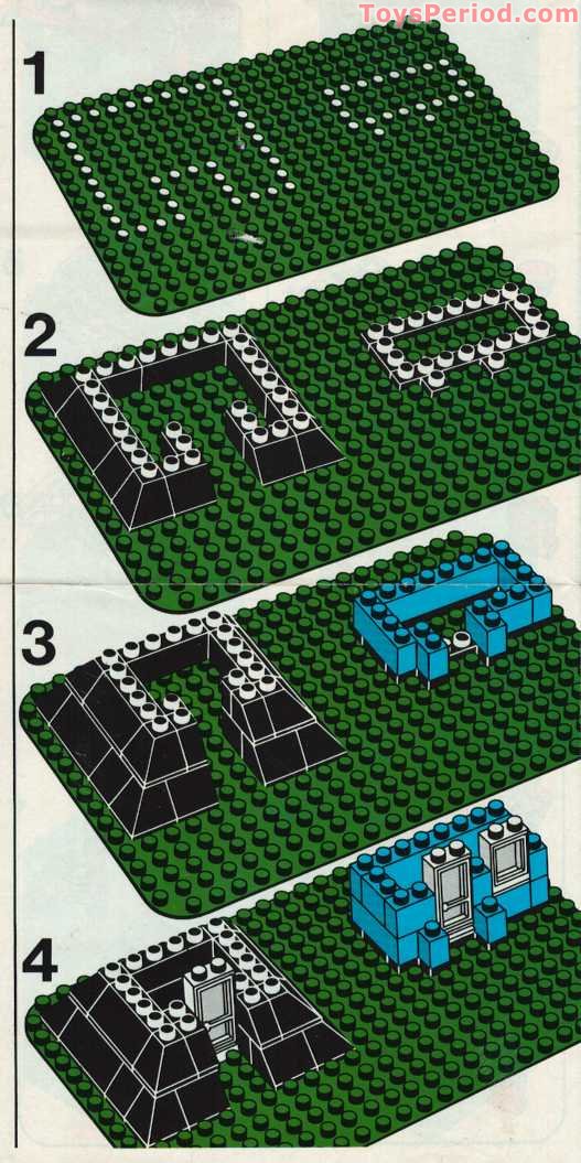 LEGO 550-2 Windmill Instructions and Parts List