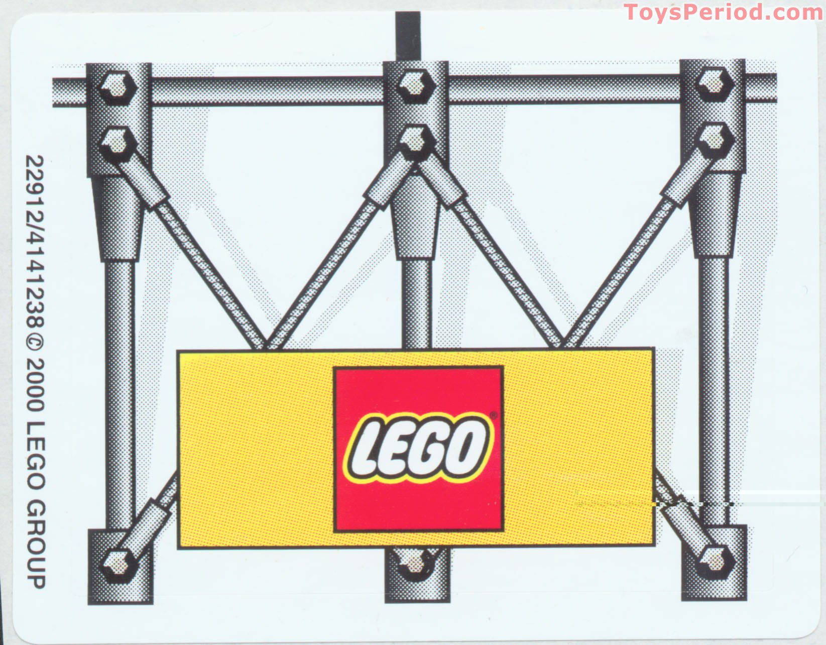 LEGO 3402 Small Grandstand with Lights Instructions and Parts List