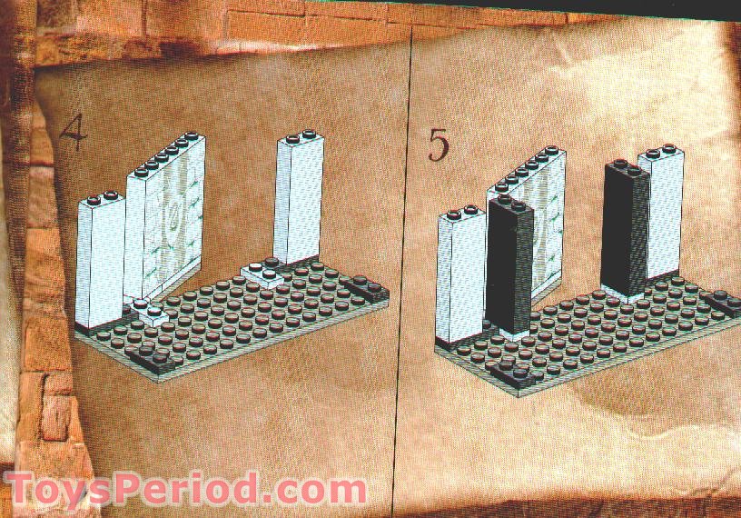 LEGO 4735 Slytherin Instructions and Parts List