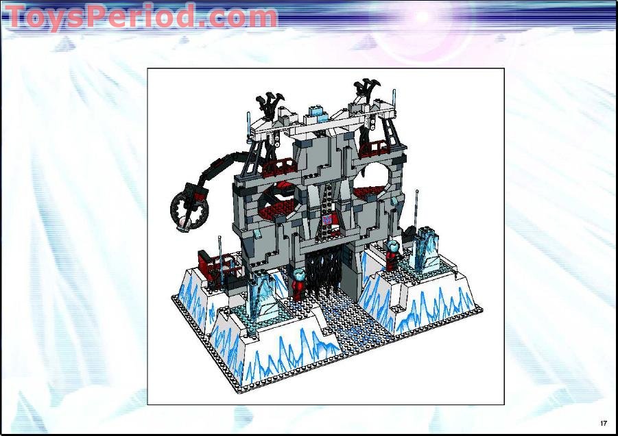 LEGO 4748 Ogel's Mountain Fortress Instructions and Parts List