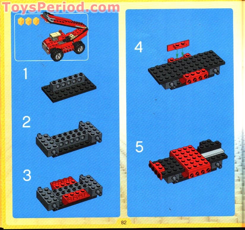 LEGO 4883 Gear Grinders Instructions and Parts List