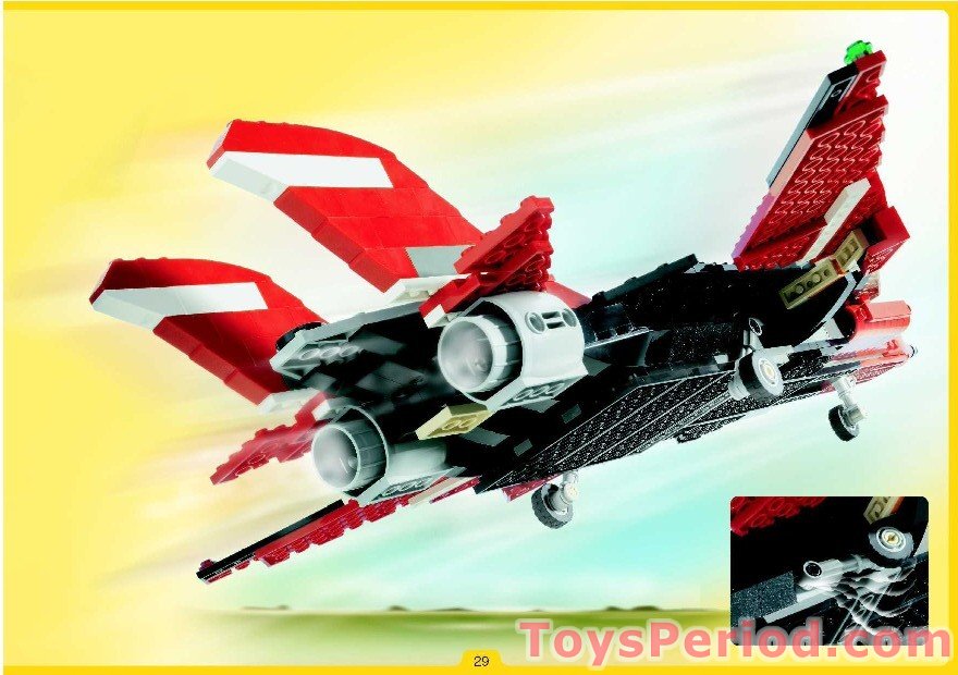 LEGO 4403 Air Blazers Instructions and Parts List