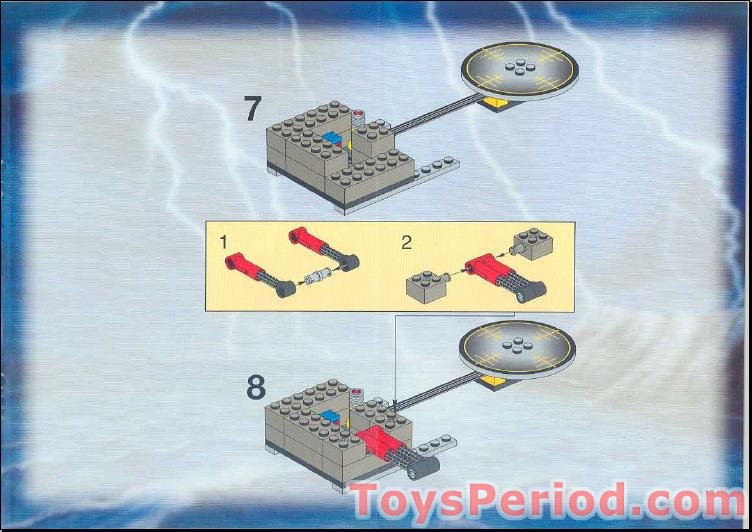 LEGO 6775 Alpha Team Bomb Squad Instructions and Parts List