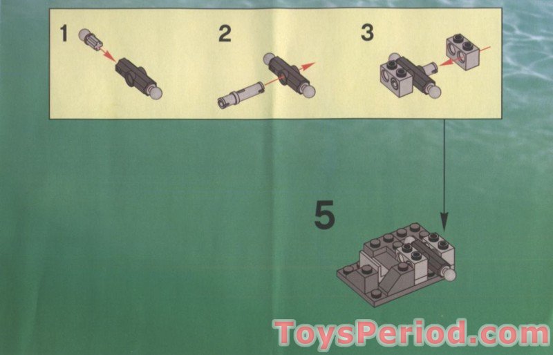 LEGO 7771 Angler Ambush Instructions and Parts List
