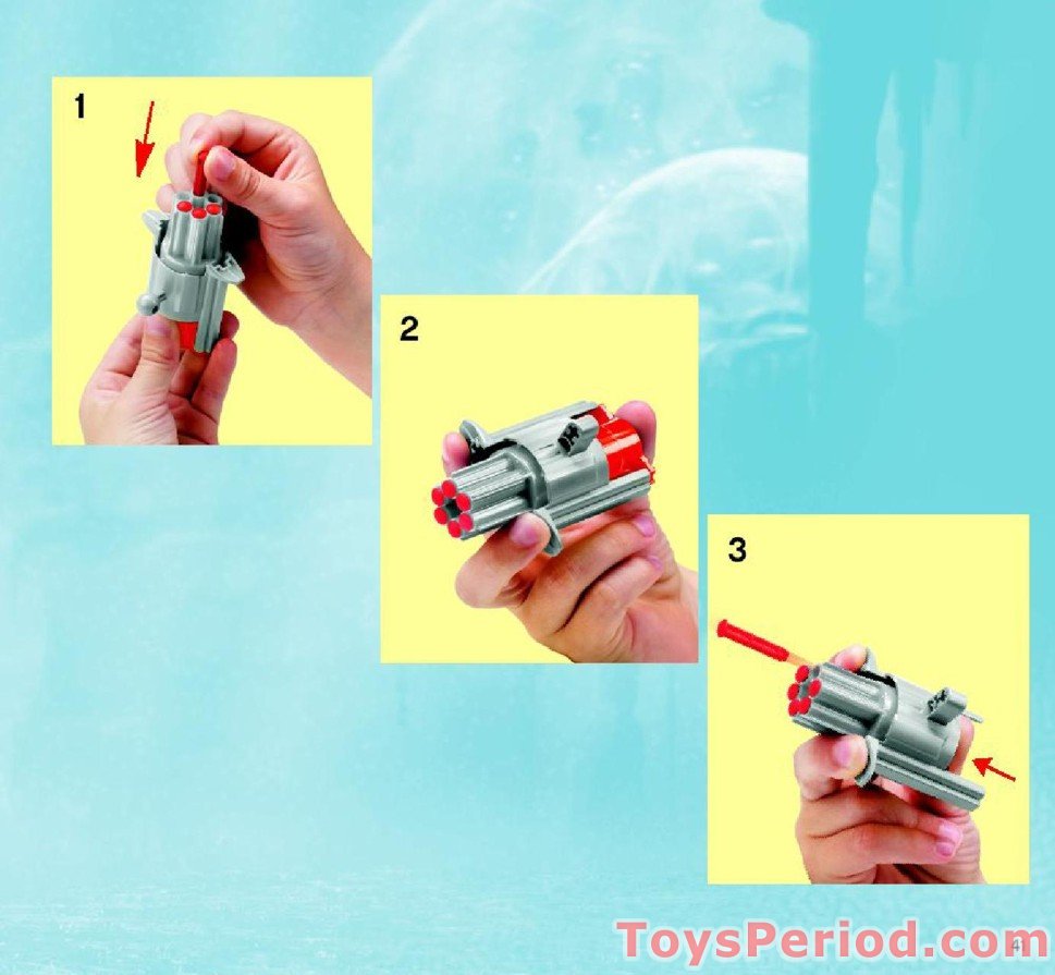 LEGO 8923 Hydraxon Instructions and Parts List