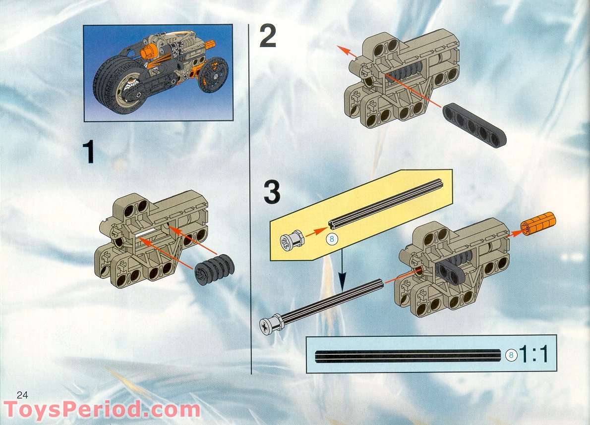 LEGO 8516 The Boss Instructions and Parts List