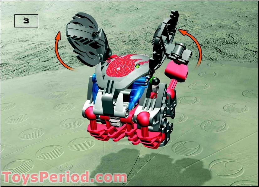 LEGO 8574 Tahnok-Kal Instructions and Parts List