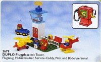 LEGO 2679 Duplo Airport Set Parts List