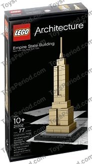 LEGO 21002 Empire State Building Instructions and Parts List
