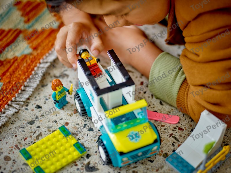 LEGO 60403 Emergency Ambulance Set Parts List