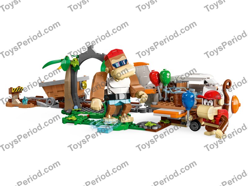LEGO 71425 Diddy Kong's Mine Cart Ride - Expansion Set Parts List