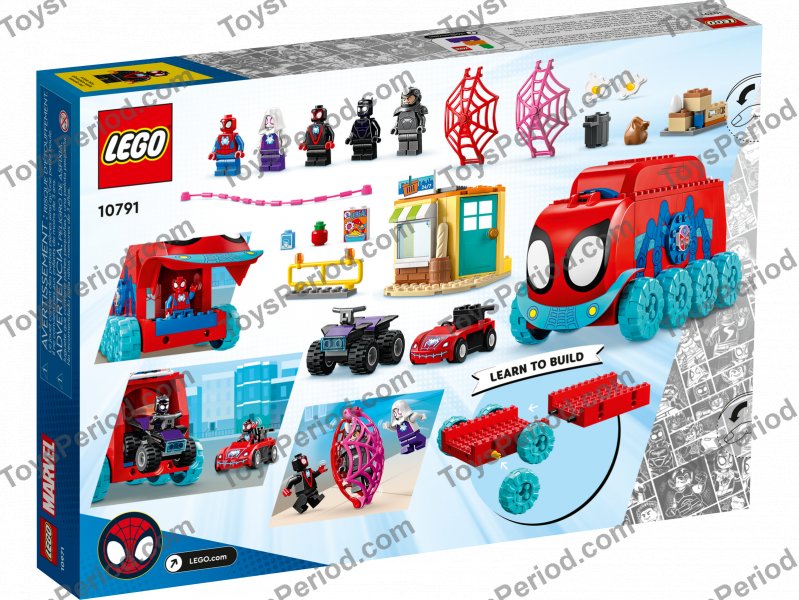LEGO 10791 Mobile Headquarters Set Parts List