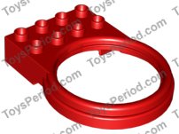 LEGO Sets with Part 42029 Duplo Brick 2 x 4 with Round Tube Holder, Plate