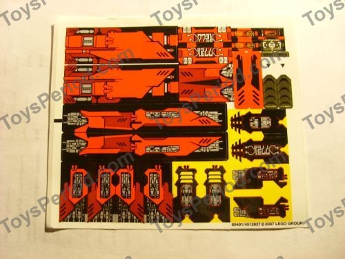 LEGO Sets with Part 7721stk01 Sticker Sheet for Set 7721 - (60491/4512827)