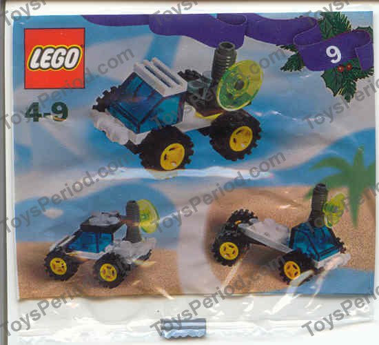 LEGO 4524-10 Advent Calendar 2002, Creator (Day9) Space Buggy Set Parts ...