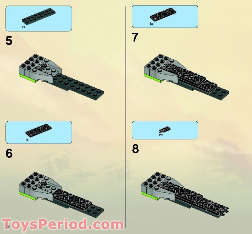 LEGO 9443 Rattlecopter Instructions and Parts List