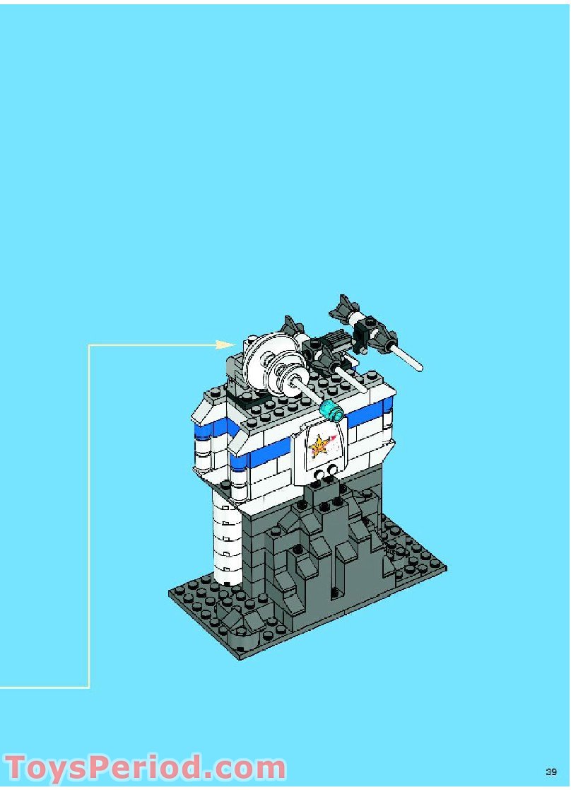 LEGO 10191 Star Justice Instructions and Parts List