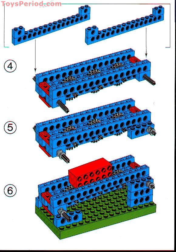 LEGO 1031 Building Instructions for Set 1030 Instructions and Parts List
