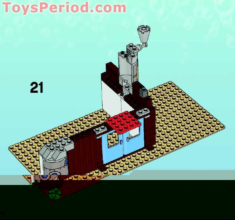 LEGO 3832 The Emergency Room Instructions and Parts List