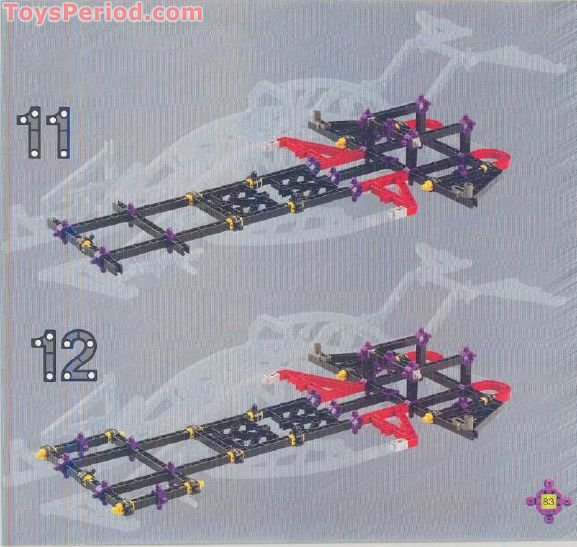 LEGO 3581 Formula Z Car in Storage Box Instructions and Parts List