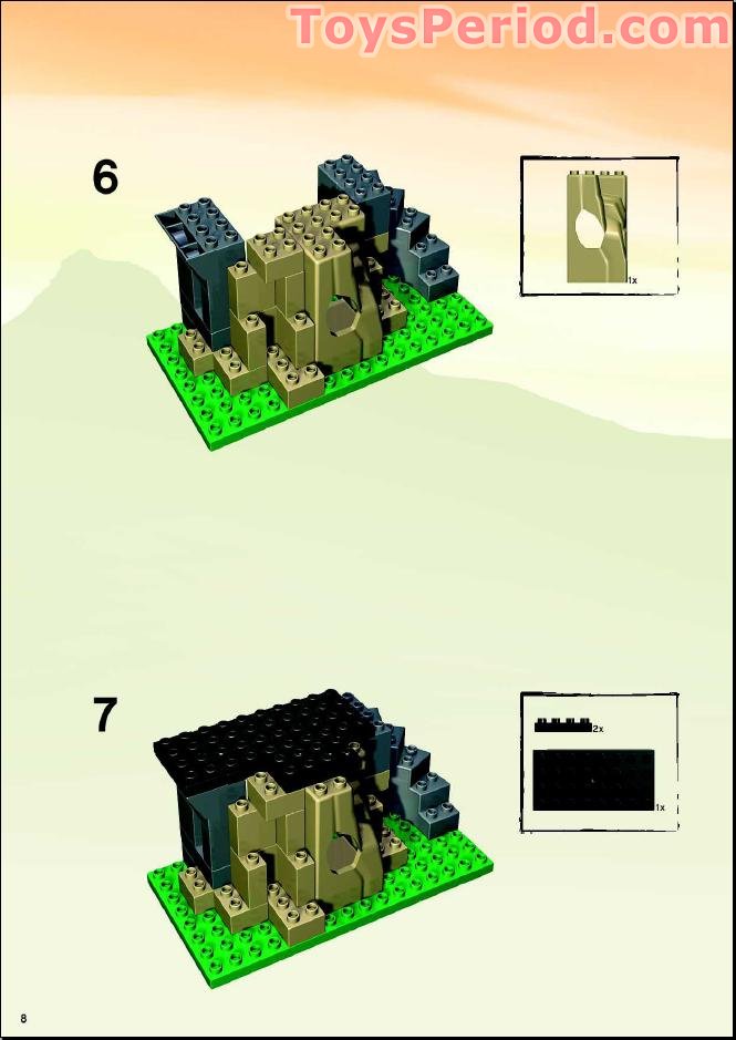 LEGO 4779 Defense Tower Instructions and Parts List