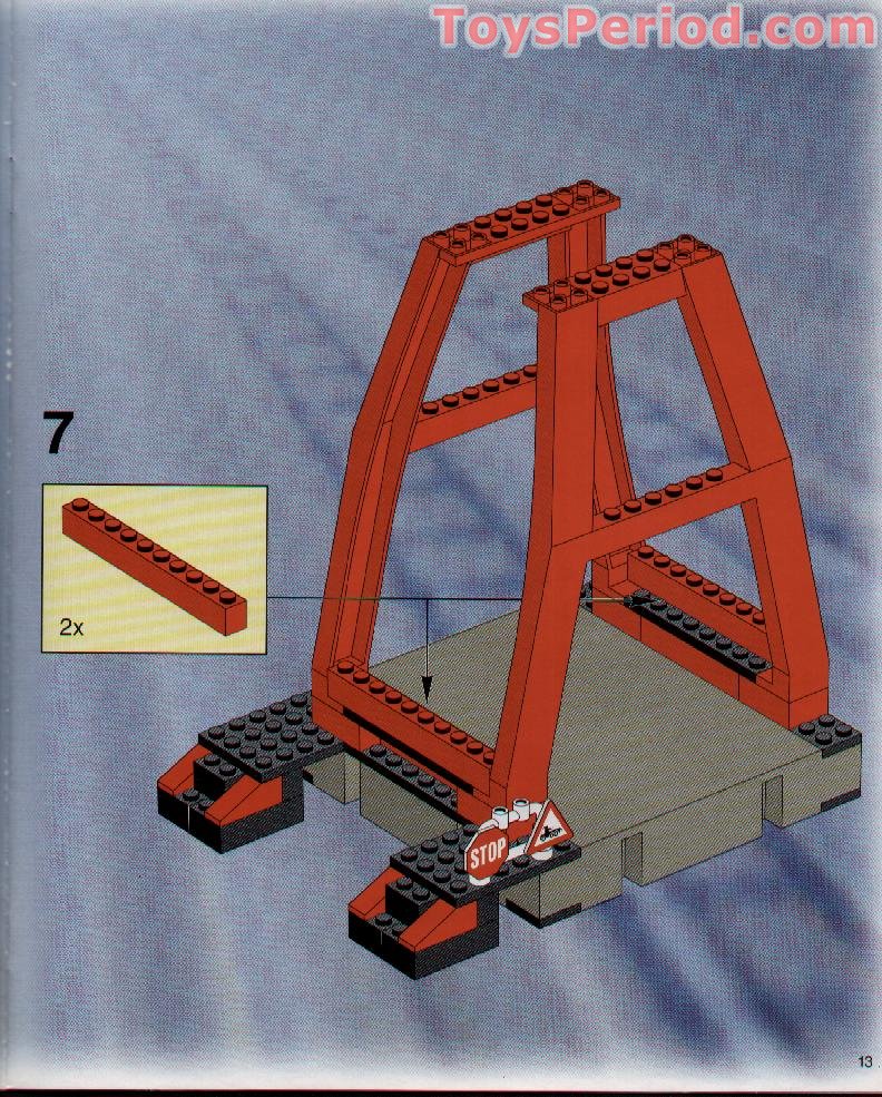 LEGO 4557 Freight Loading Station Set Parts Inventory and Instructions ...