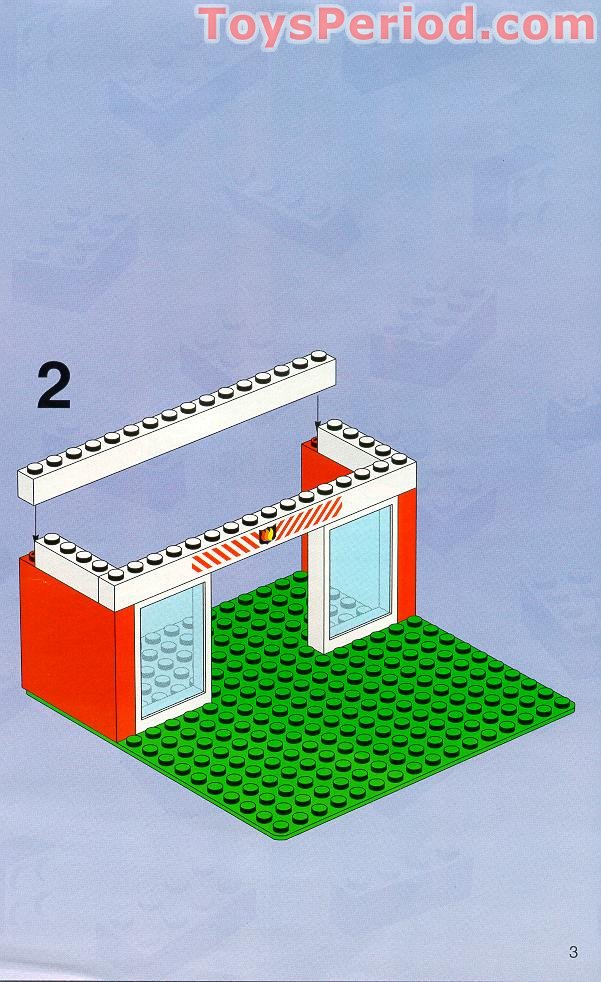 LEGO 6554 Blaze Brigade Instructions and Parts List