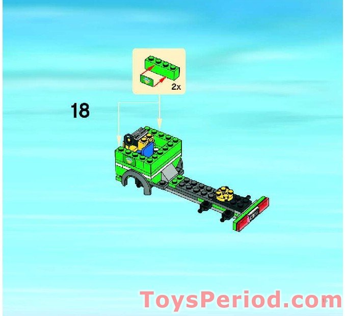 LEGO 7633 Construction Site Instructions and Parts List