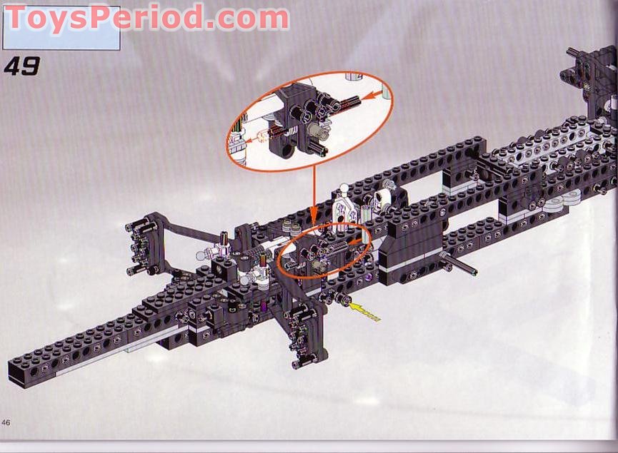 LEGO 8461 Williams F1 Team Racer Instructions and Parts List