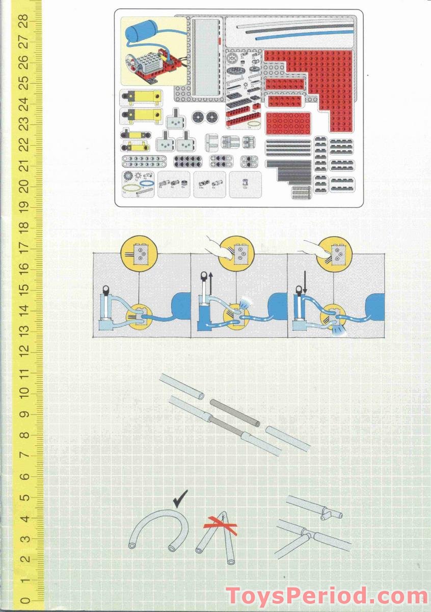 LEGO 9633 Advanced Air Power Set Instructions and Parts List