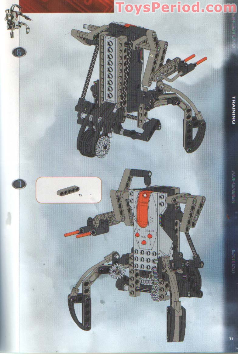 LEGO 9754 Dark Side Developer Kit Instructions and Parts List