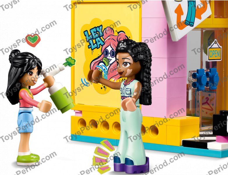 LEGO 42614 Vintage Fashion Store Set Parts List