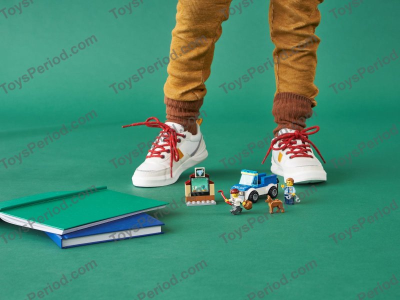 LEGO 60241 Police Dog Unit Set Parts List