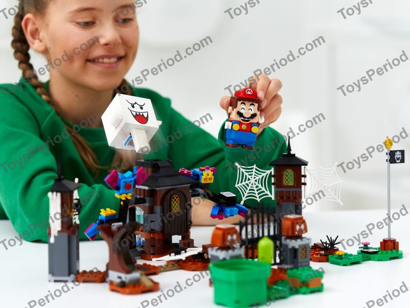 LEGO 71377 King Boo and the Haunted Yard - Expansion Set Parts List