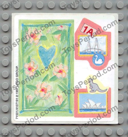 LEGO Sets with Part 3200stk01 Sticker Sheet for Set 3200 - Sheet 1 ...