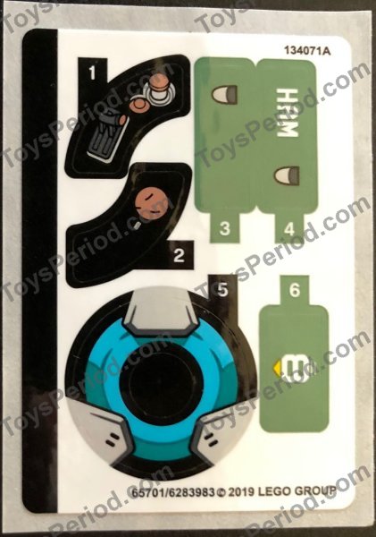 LEGO Sets with Part 75976stk01 Sticker Sheet for Set 75976 - (65701/ ...