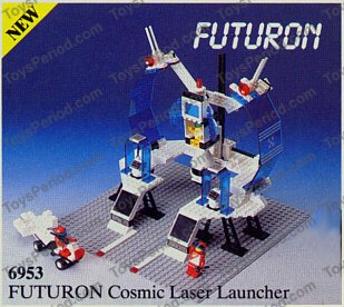 LEGO 6953 Cosmic Laser Launcher Instructions and Parts List