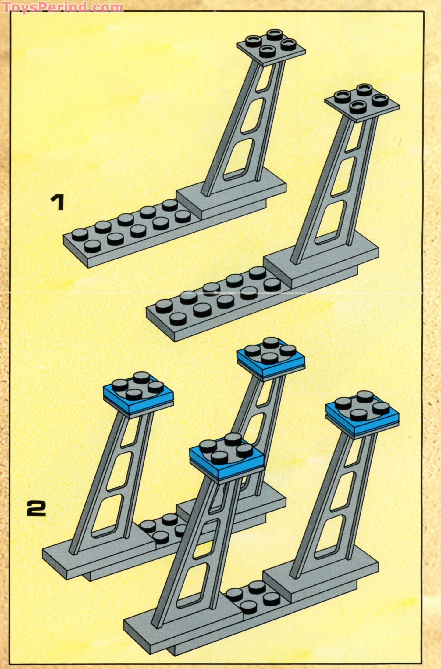 LEGO 6882 Walking Astro Grappler Instructions and Parts List