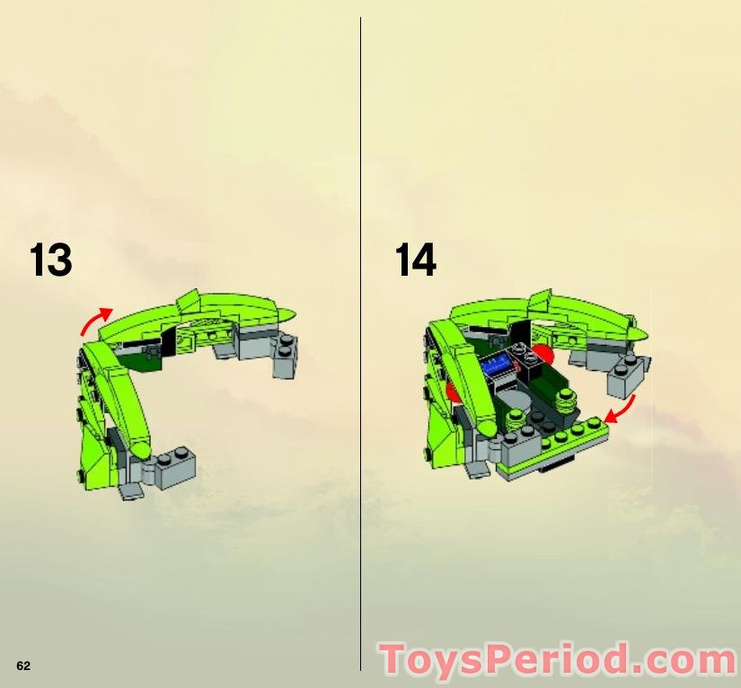LEGO 9443 Rattlecopter Instructions and Parts List