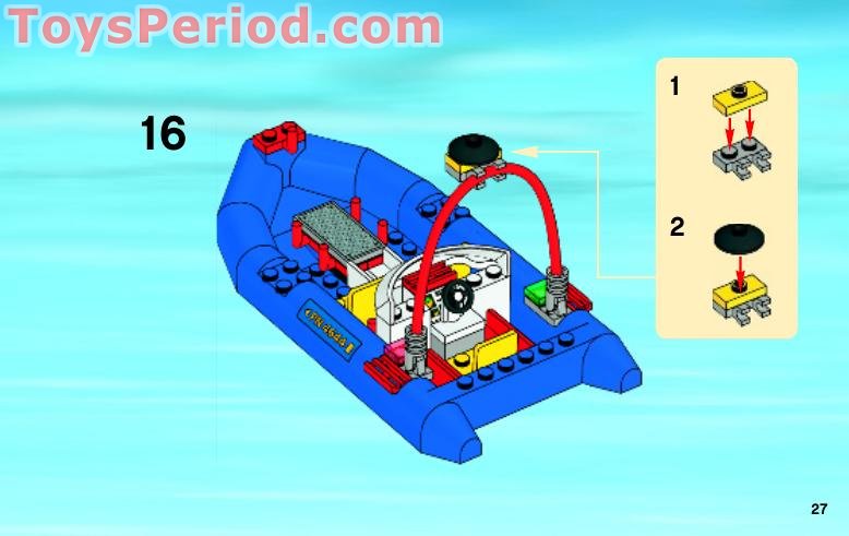 LEGO 4644 Marina Instructions and Parts List