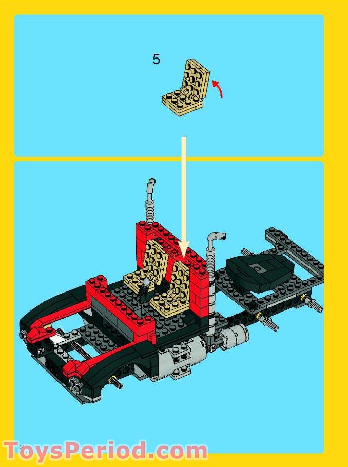 LEGO 4955 Big Rig Instructions and Parts List