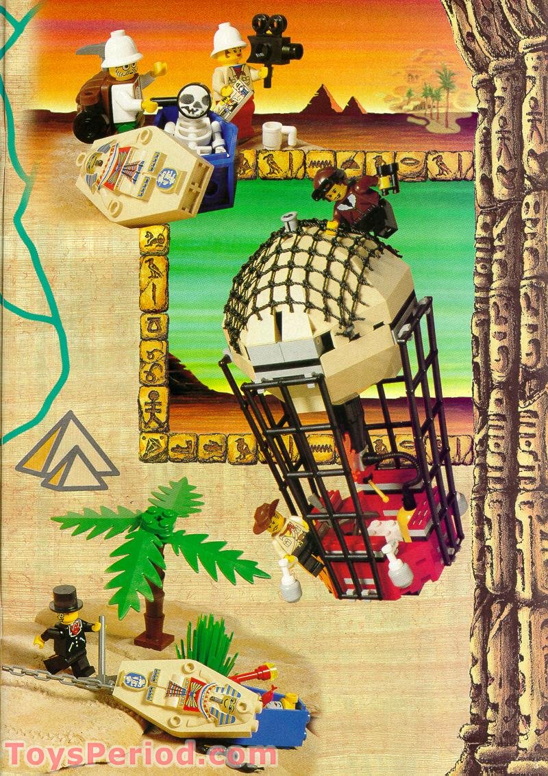 LEGO 5988 Pharaoh's Forbidden Ruins Instructions and Parts List