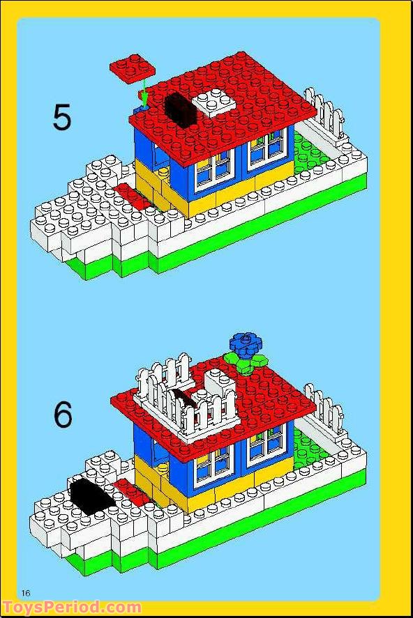 LEGO 5482 Ultimate House Building Set Instructions and Parts List