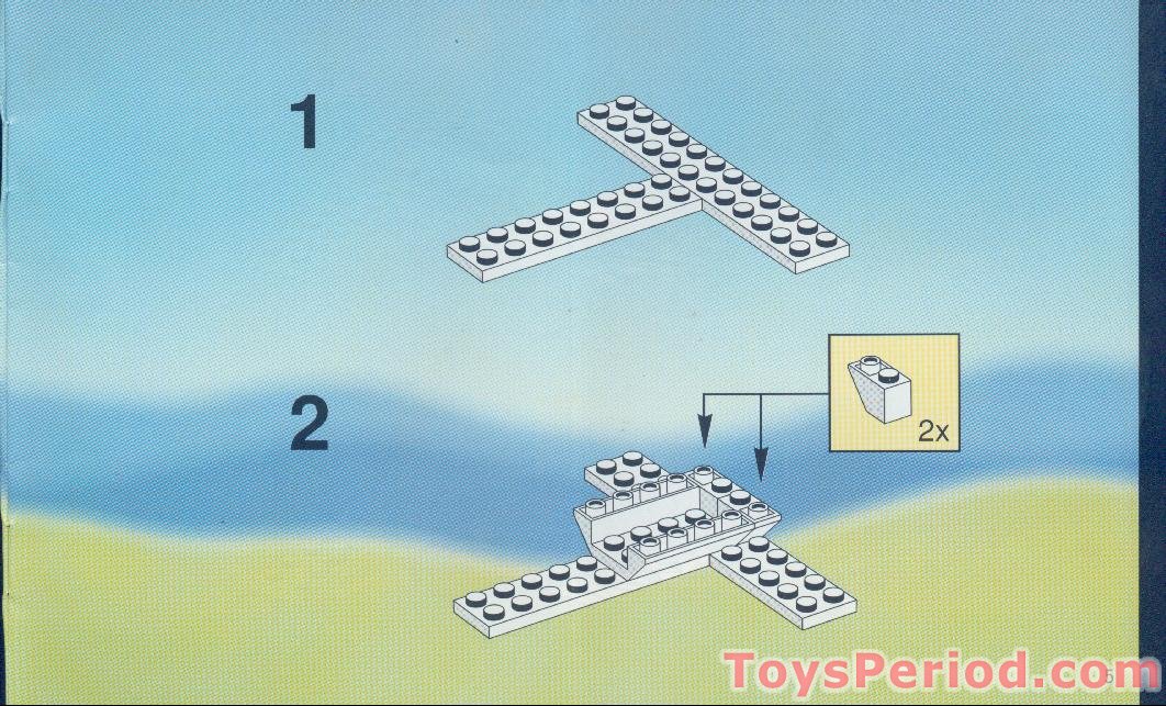 LEGO 6341 Gas 'n' Go Flyer Instructions and Parts List