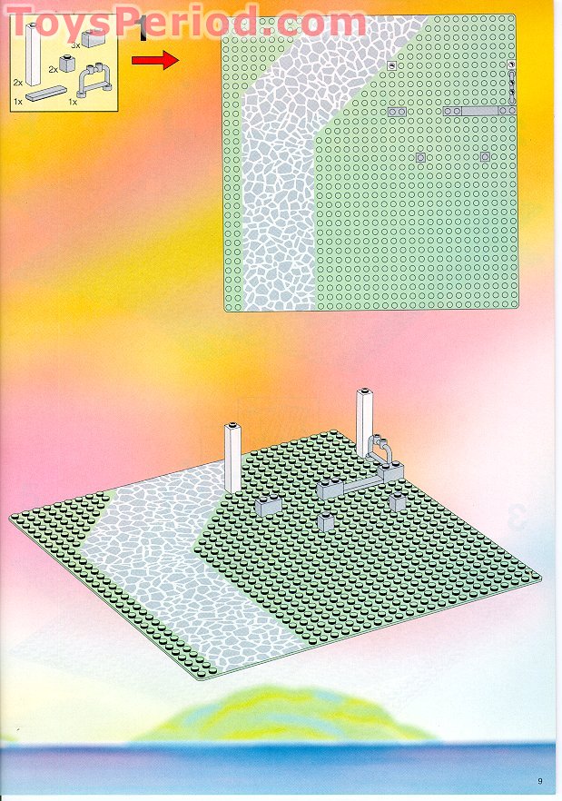 LEGO 6419 Rolling Acres Ranch Instructions and Parts List