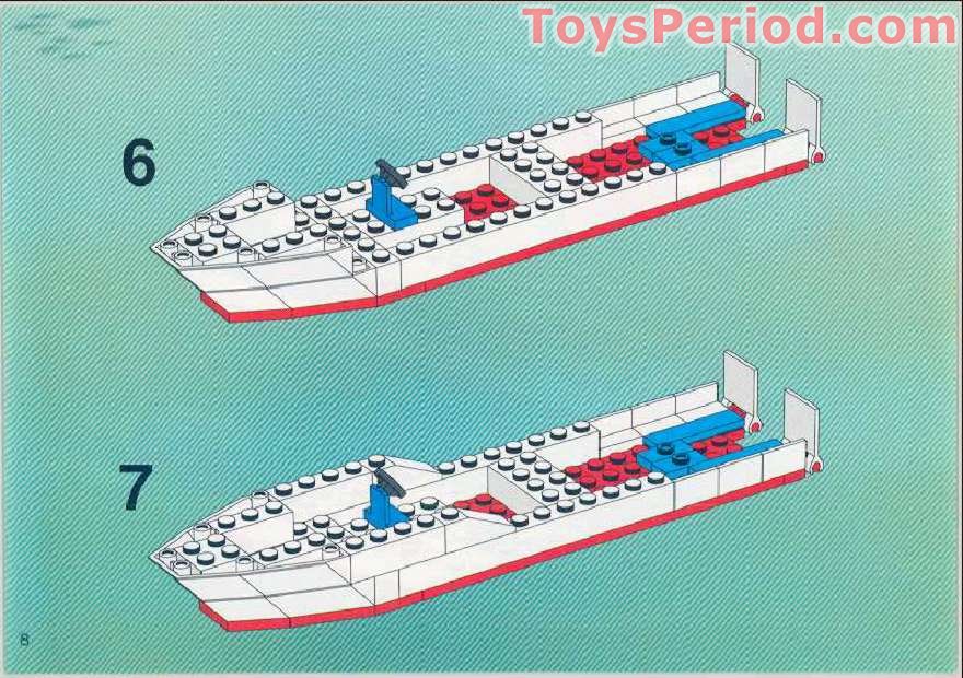 LEGO 6557 Treasure Hunters Instructions and Parts List