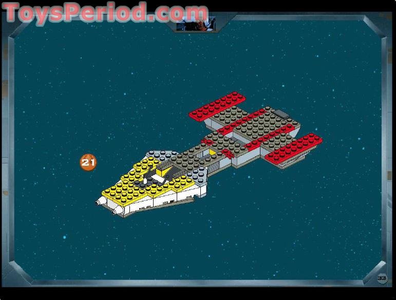 LEGO 7152 TIE Fighter and Y-Wing (Re-Release of 7150) Instructions and ...