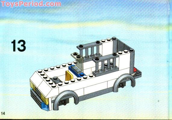 LEGO 7245-2 Prisoner Transport - Blue Sticker Version Instructions and ...