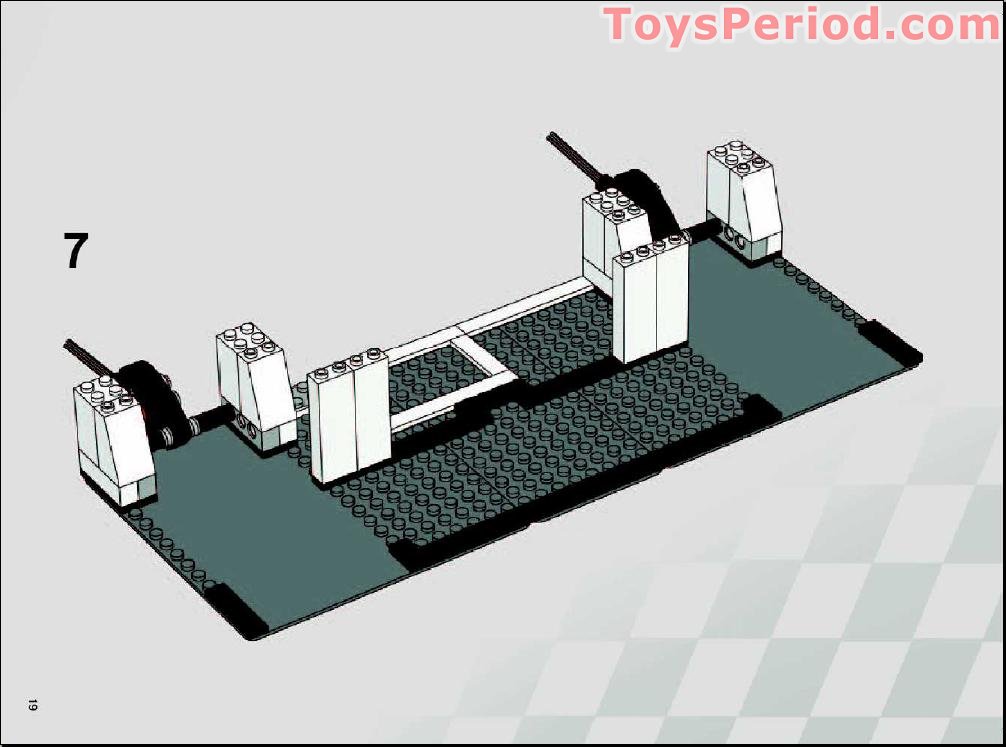 LEGO 8681 Tuner Garage Instructions and Parts List